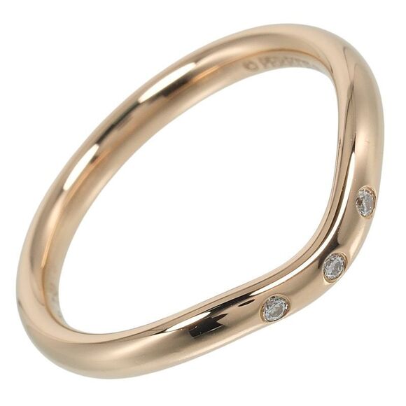 Tiffany & Co. | Jewelry | Tiffany Co Tiffany Co Curved Band 8k Pink ...